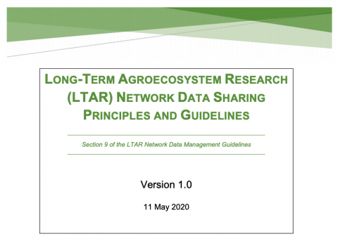 Data Guidance - LTAR Network