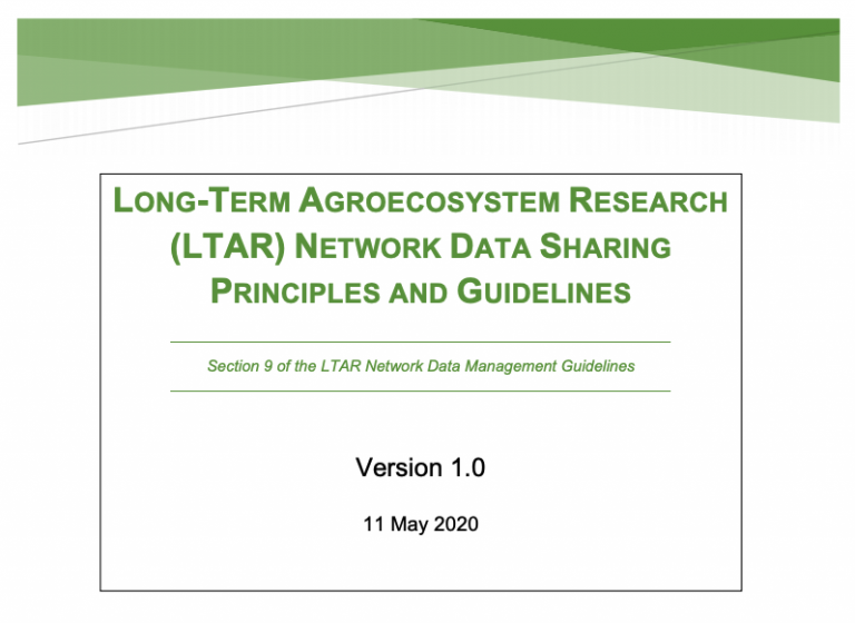 Data_Sharing_Guidelines - LTAR Network
